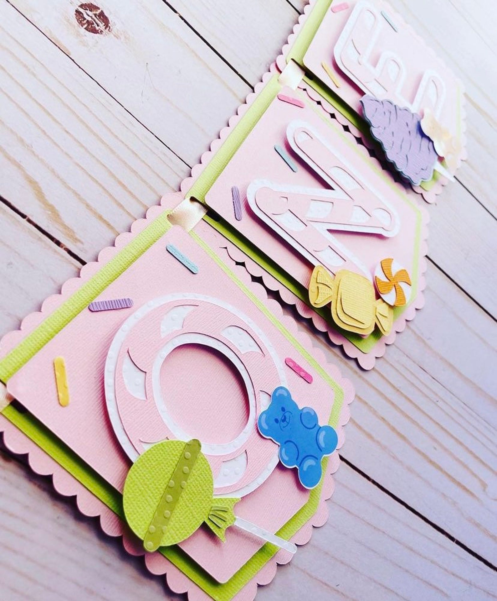 Sweets/ Candy Theme Banner - Etsy