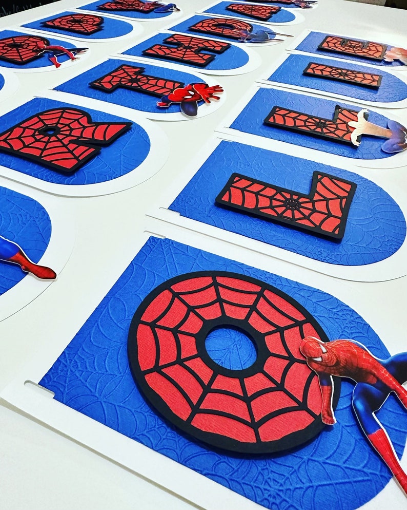 Spider Man Banner - Etsy