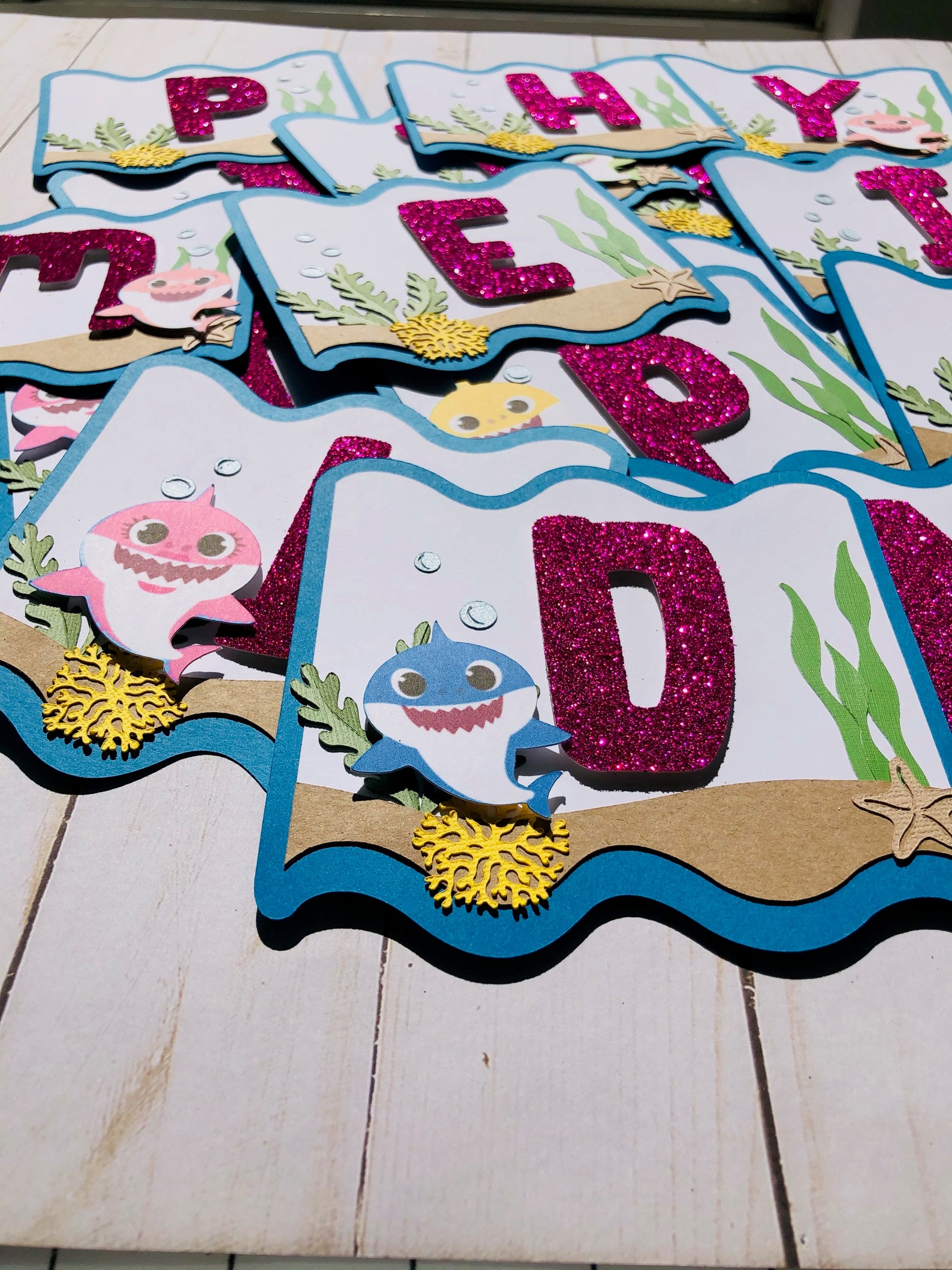 Baby Shark Banner | Etsy