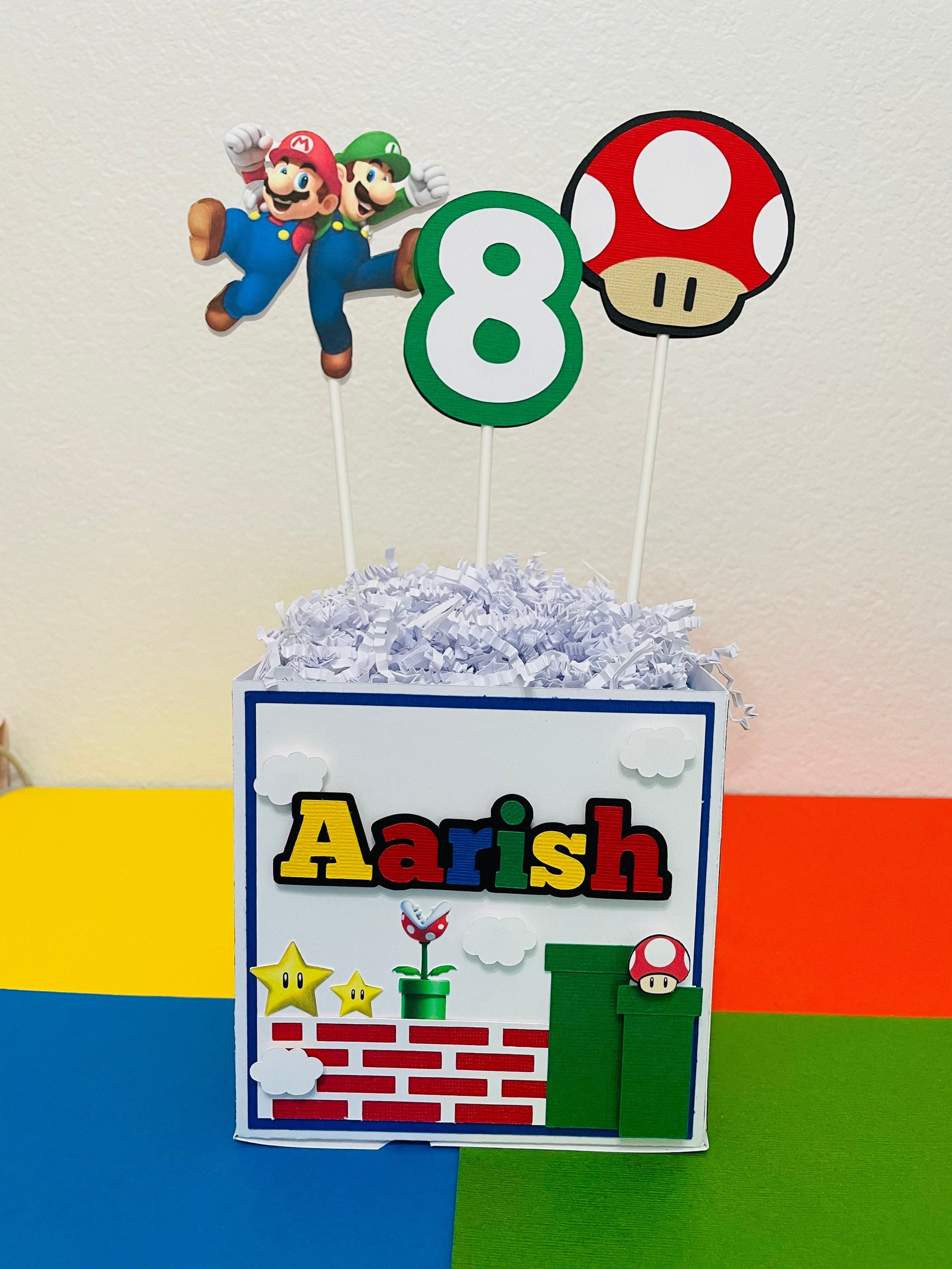 Mario Bros Centerpiece - Etsy