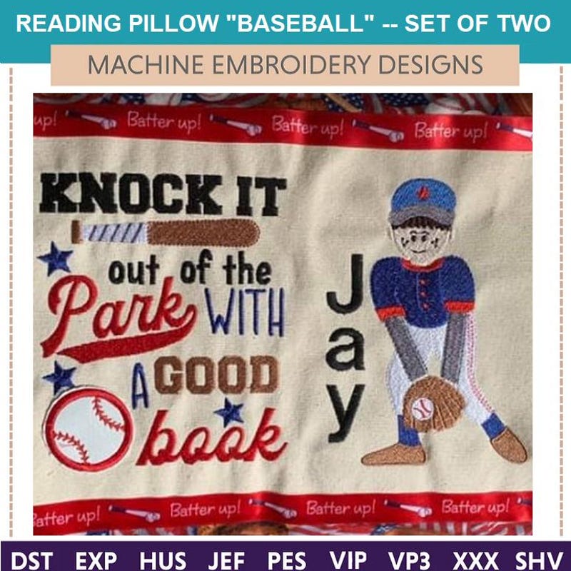Baseball Pillow - Etsy