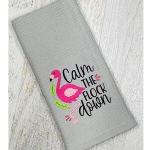 Flamingo Flock II -- Machine Embroidery Designs: Set of Five (4x4, 5x7 ...