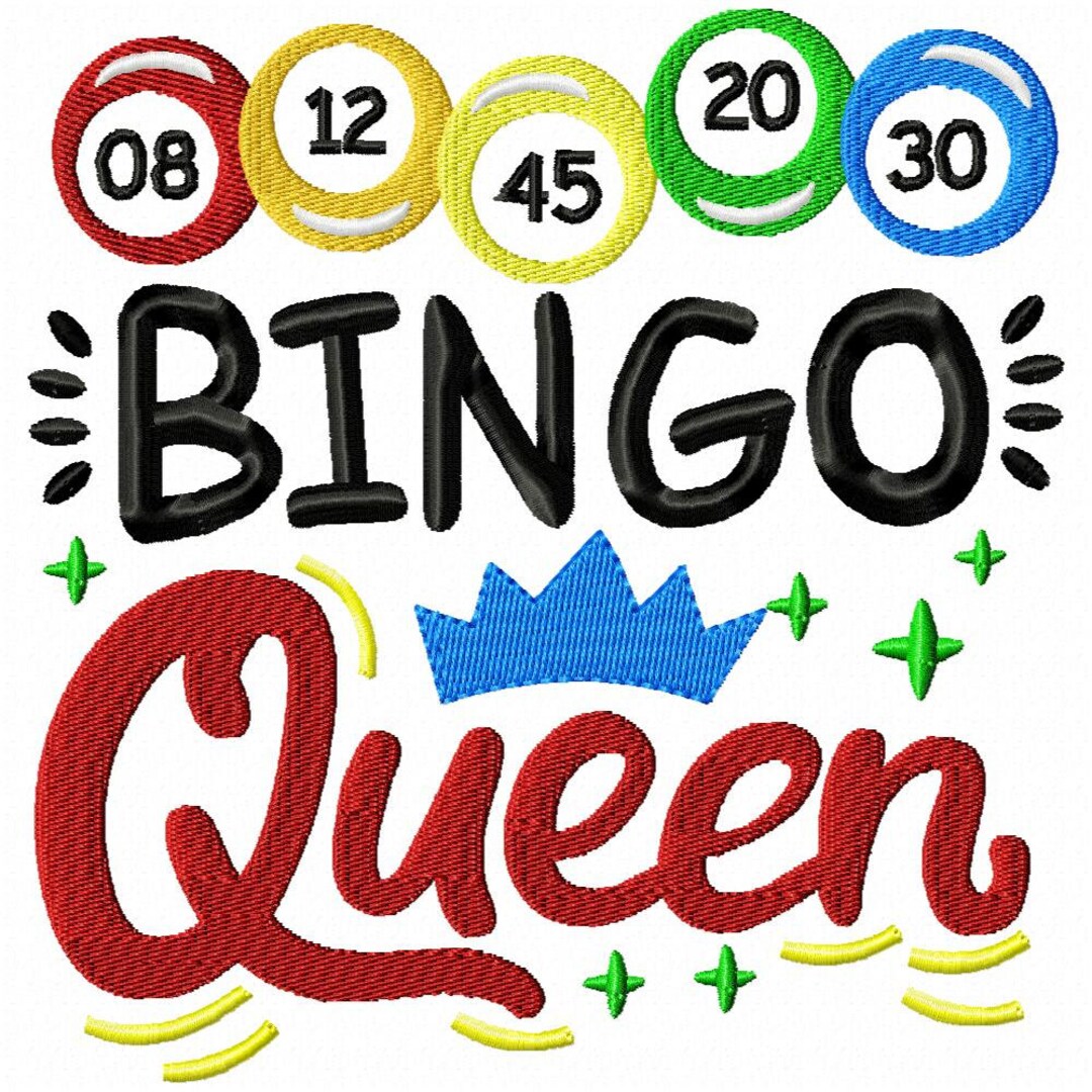 Bingo Sayings I Machine Embroidery Designs full Set of Five Designs - Etsy