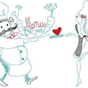 Cooking With Love Machine Embroidery Designs: Chef Set (digital ...