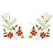 Alphabet Fall Foliage "machine Embroidery Designs" (set of 26 Letters ...