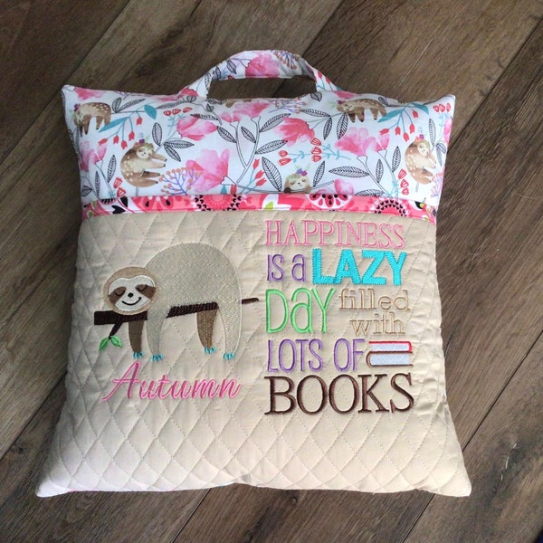 Reading Embroidery - Etsy