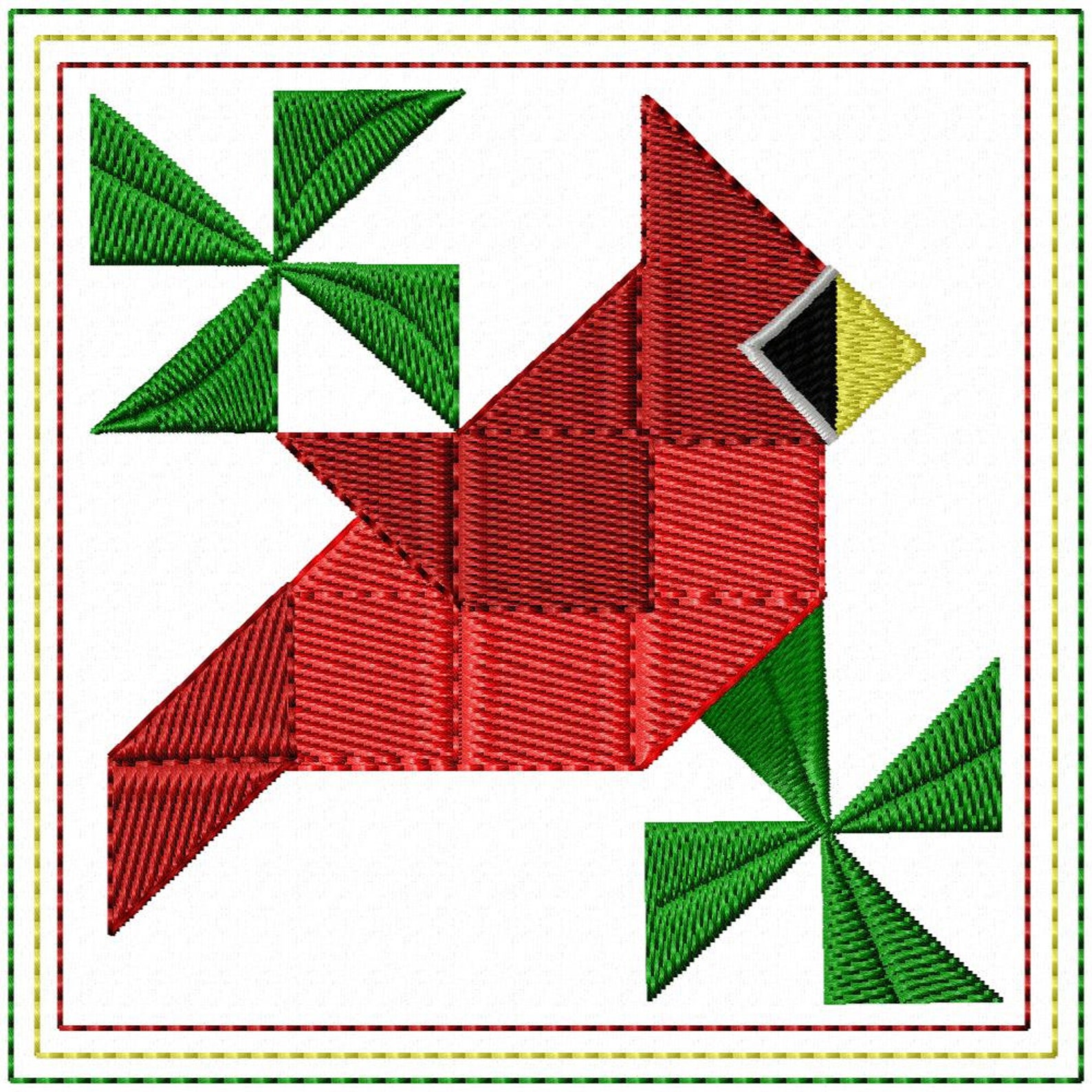 Mini Quilt Blocks V -- Machine Embroidery Design (set of 9) Exclusive ...