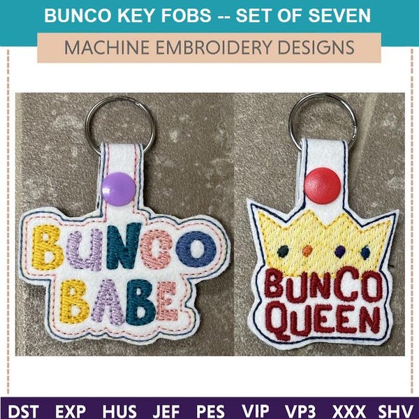 Bunco Embroidery - Etsy