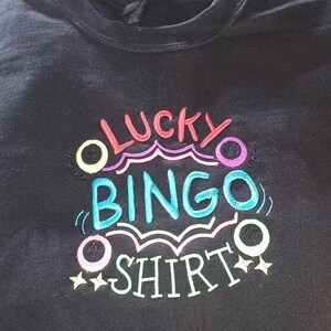 Bingo Sayings -- Machine Embroidery Designs: Set of Five (4x4, 5x7 ...