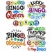 Bingo Sayings -- Machine Embroidery Designs: Set of Six (4x4, 5x7 ...