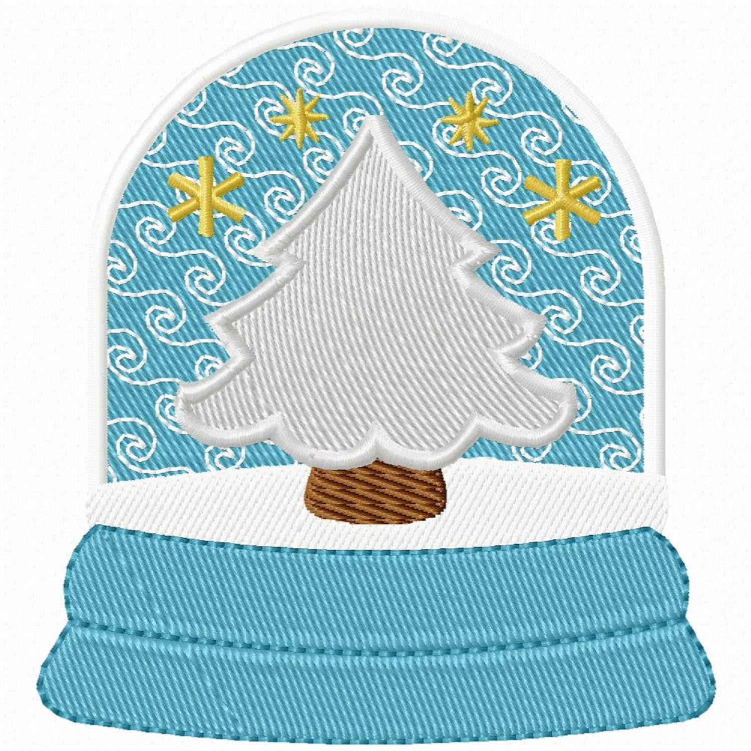 Blue Winter Machine Embroidery Designs: Christmas Set (PES, HUS, DST ...
