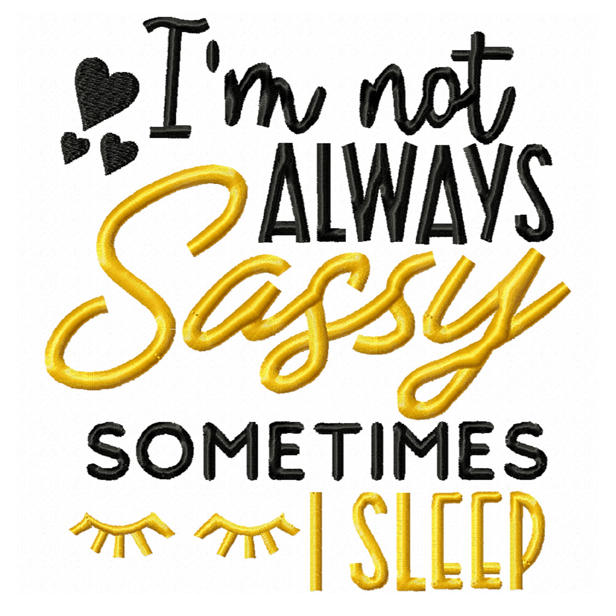 Snarky Sassy Sayings Machine Embroidery Designs (set of Six) - Etsy