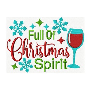 Christmas Fun Spirits III "machine Embroidery Designs" (full Set of 5 ...
