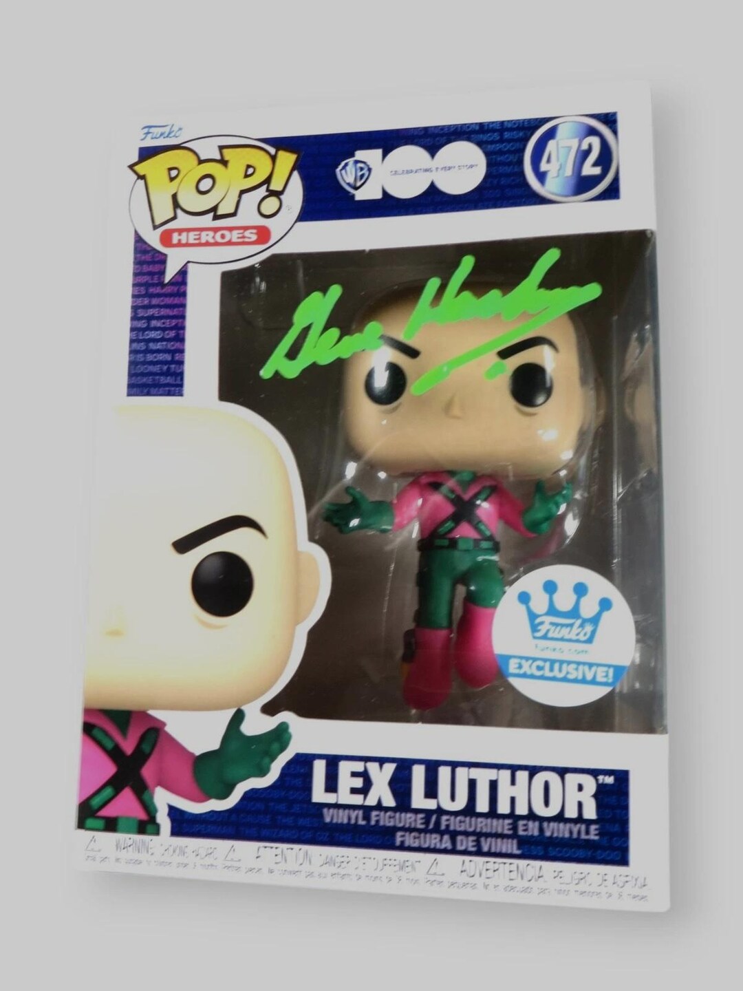 Gene Hackman autografou Lex Luthor Funko Pop Figure JSA COA - Etsy Portugal