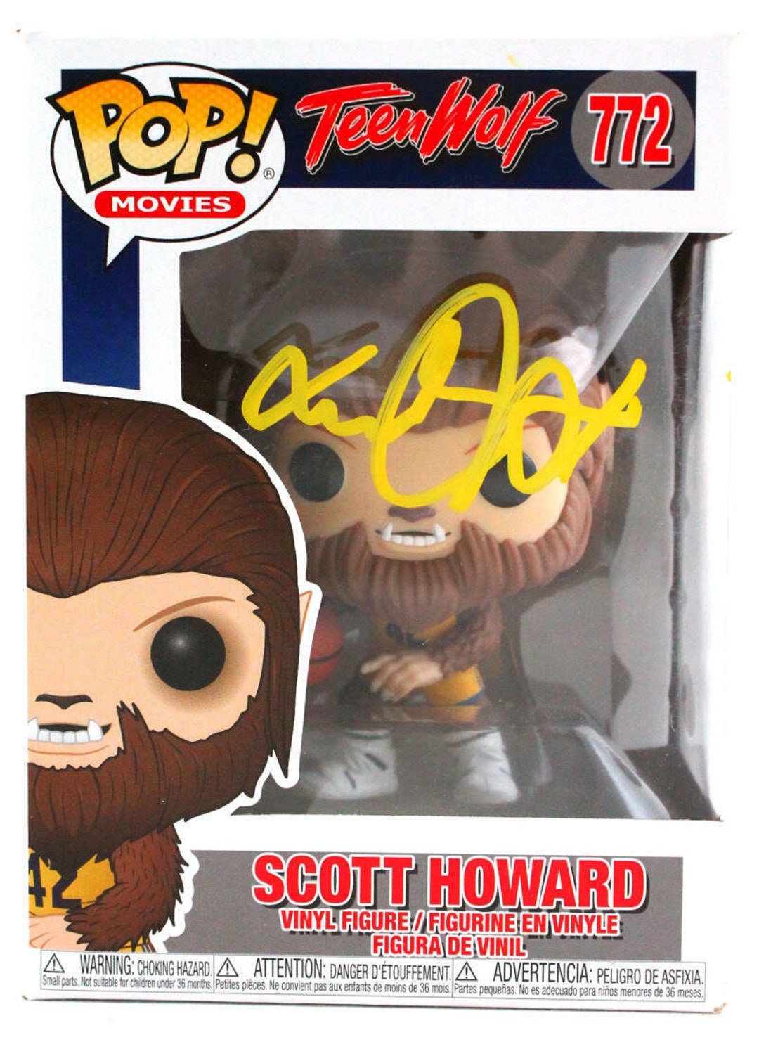 Michael J Fox Autographed Signed Teen Wolf Funko Pop Figure JSA COA - Etsy
