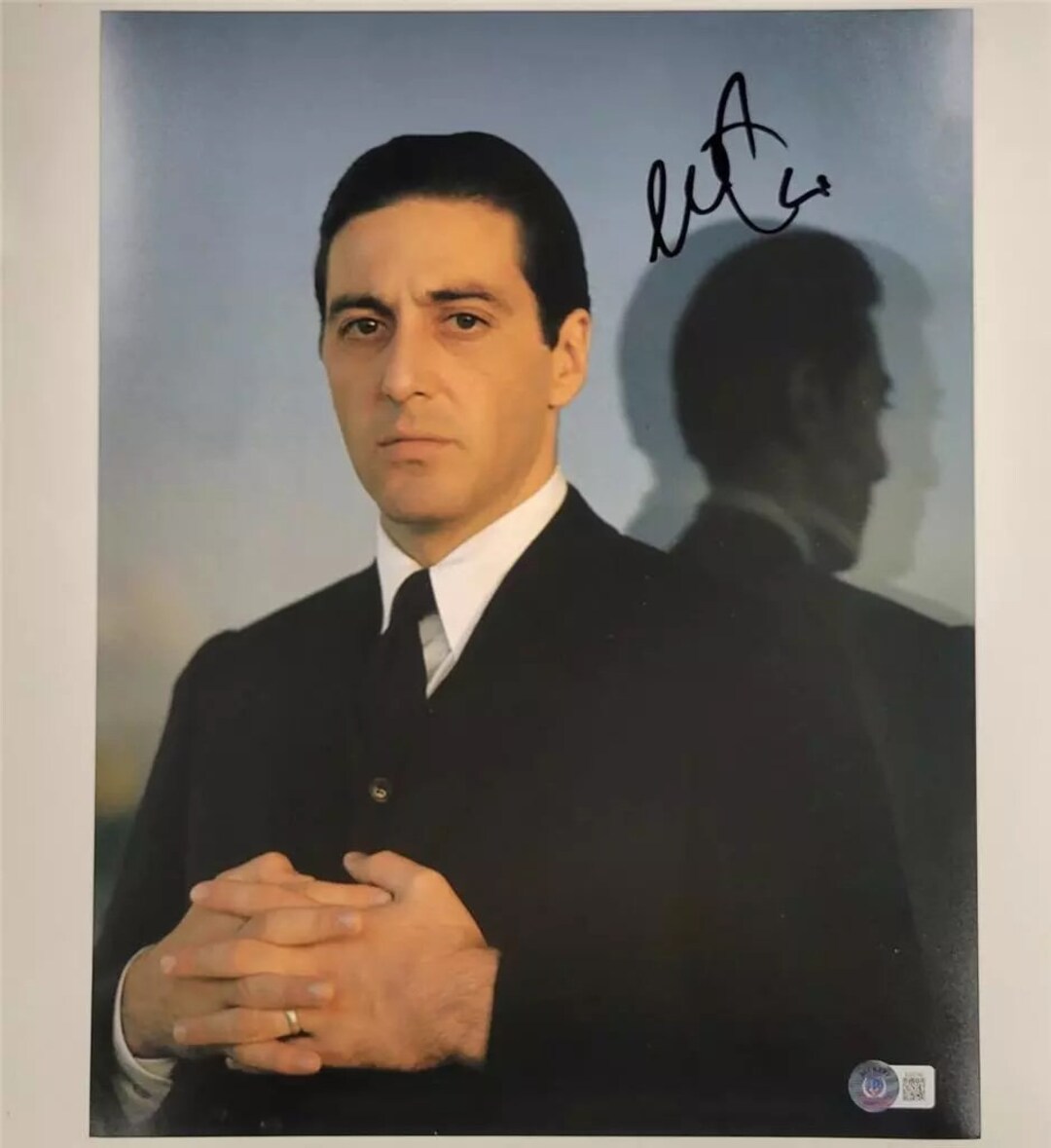 Al Pacino Autographed Signed Godfather 11X14 Photo BECKETT - Etsy