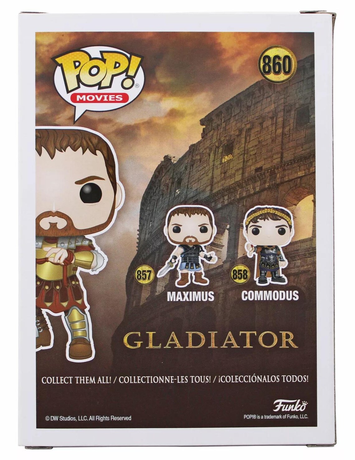 Russell Crowe Maximus Signed Autographed Gladiator Funko Pop Figure ...