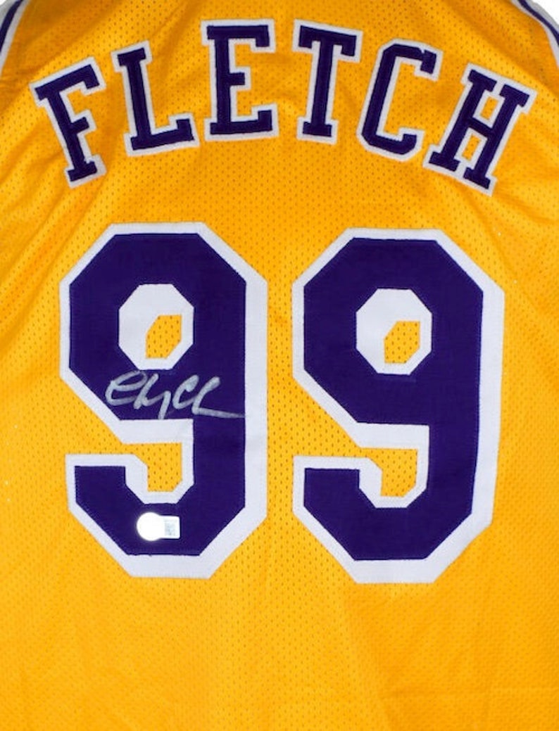 Chevy Chase Autographed Signed Fletch Lakers Jersey BECKETT COA - Etsy