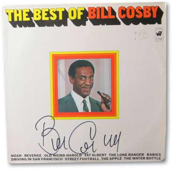 Memorabilia BILL COSBY Signed Autographed Vintage Record Album LP ...