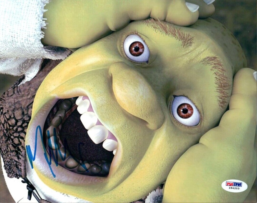 Mike Myers Autographed Signed 8x10 Shrek Photo PSA COA - Etsy