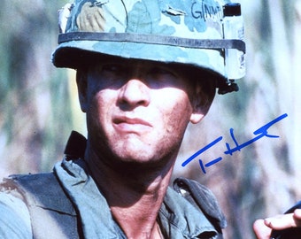 TOM HANKS Signed Photo Forrest Gump W/coa - Etsy