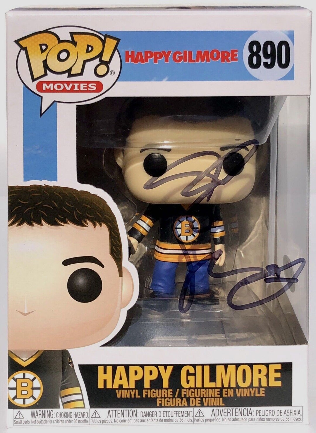 Adam Sandler Autographed Signed Happy Gilmore Funko Pop Figure PSA - Etsy