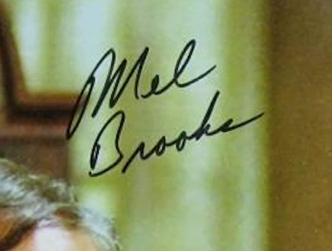 Mel Brooks Autographed Signed Blazing Saddles 12x18 Photo JSA COA - Etsy