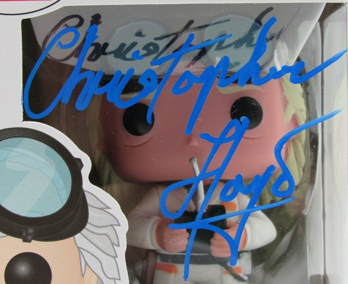 Christopher Lloyd Signed Autographed Back to the Future Funko - Etsy