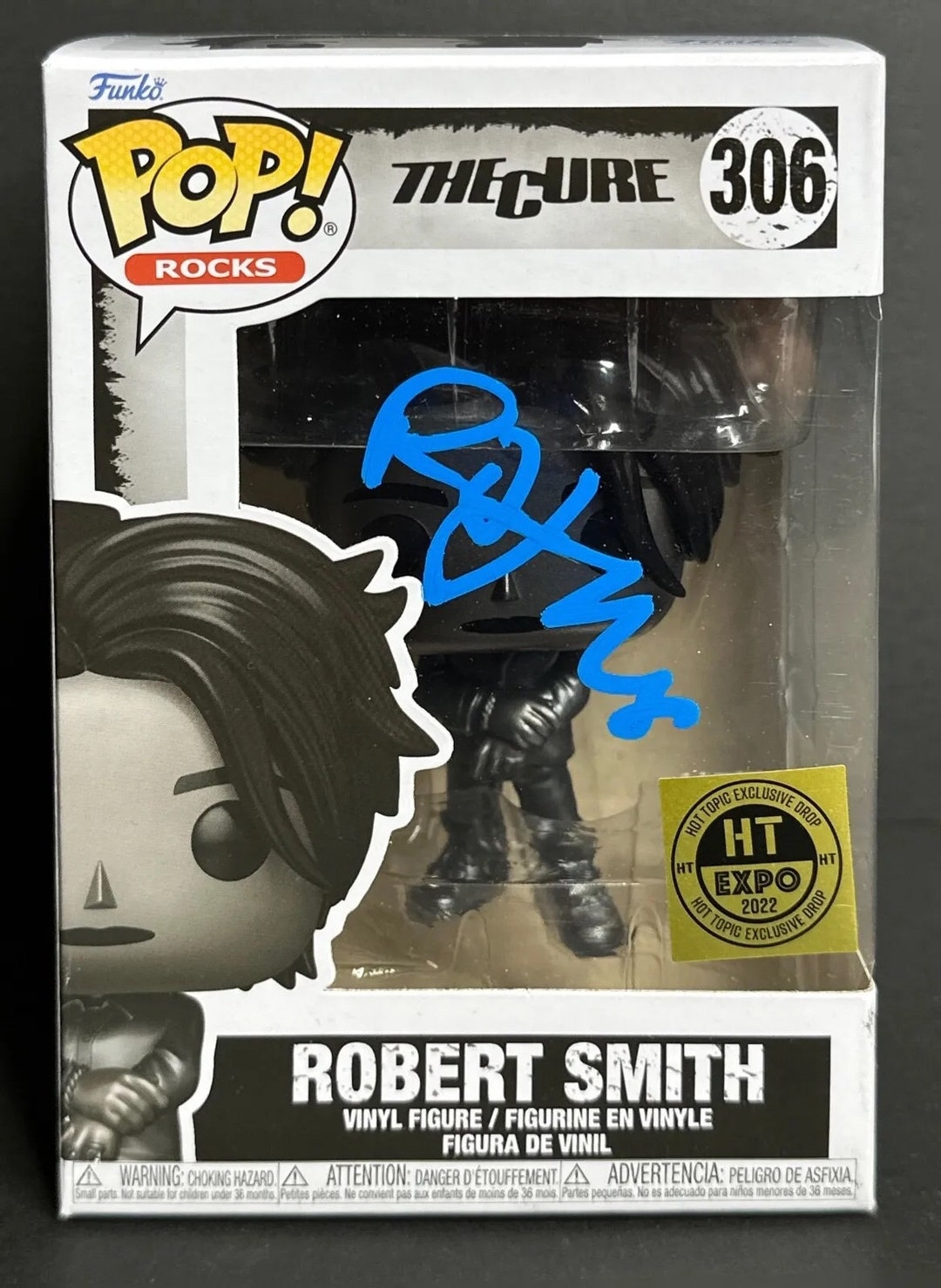 Robert Smith Signed Autographed the Cure Funko Pop Figure BECKETT - Etsy