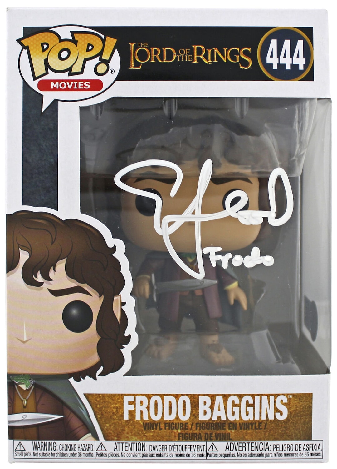 Elijah Wood Autographed Signed LOTR Frodo Funko Pop BECKETT - Etsy Denmark