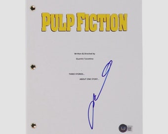Pulp Fiction Movie Script Signed Autographed Quentin Tarantino, Uma ...