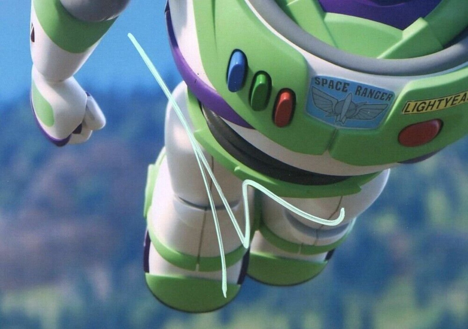 Tim Allen Autographed Signed Buzz Lightyear 11x14 Toy Story Photo JSA ...