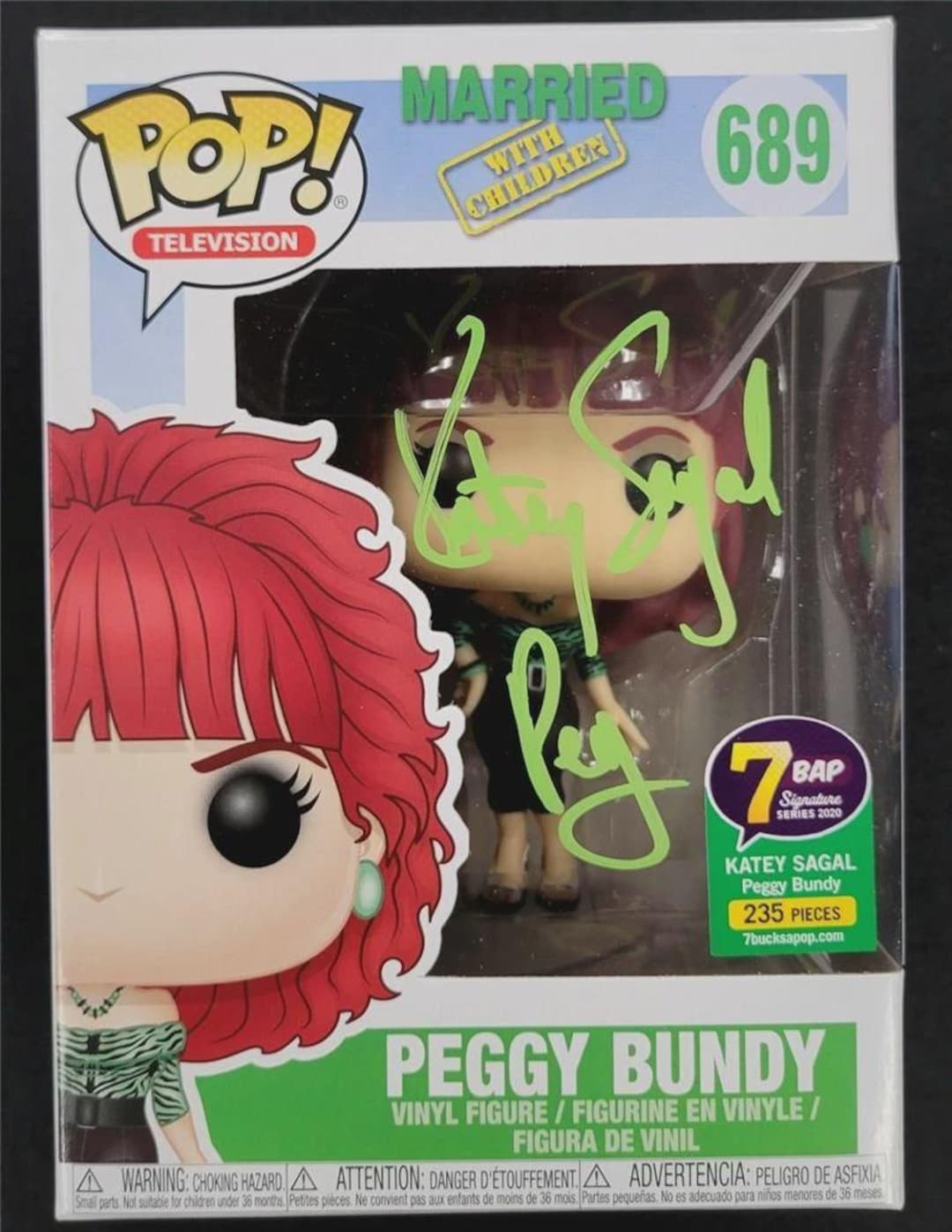 Katey Sagal Autographed Signed Peg Bundy Funko Pop JSA COA - Etsy
