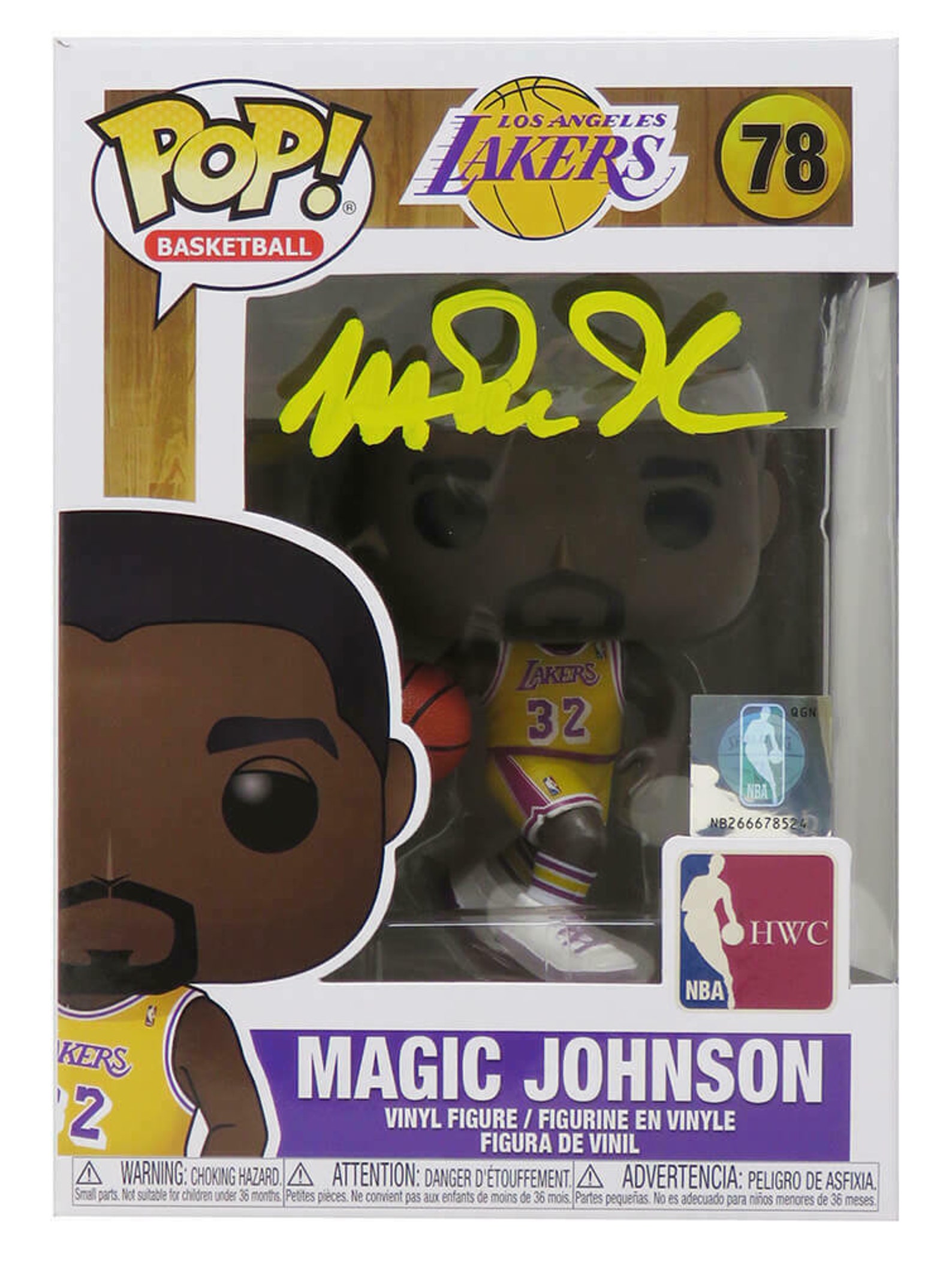 Magic Johnson Autographed Signed Los Angeles Lakers Funko Pop - Etsy