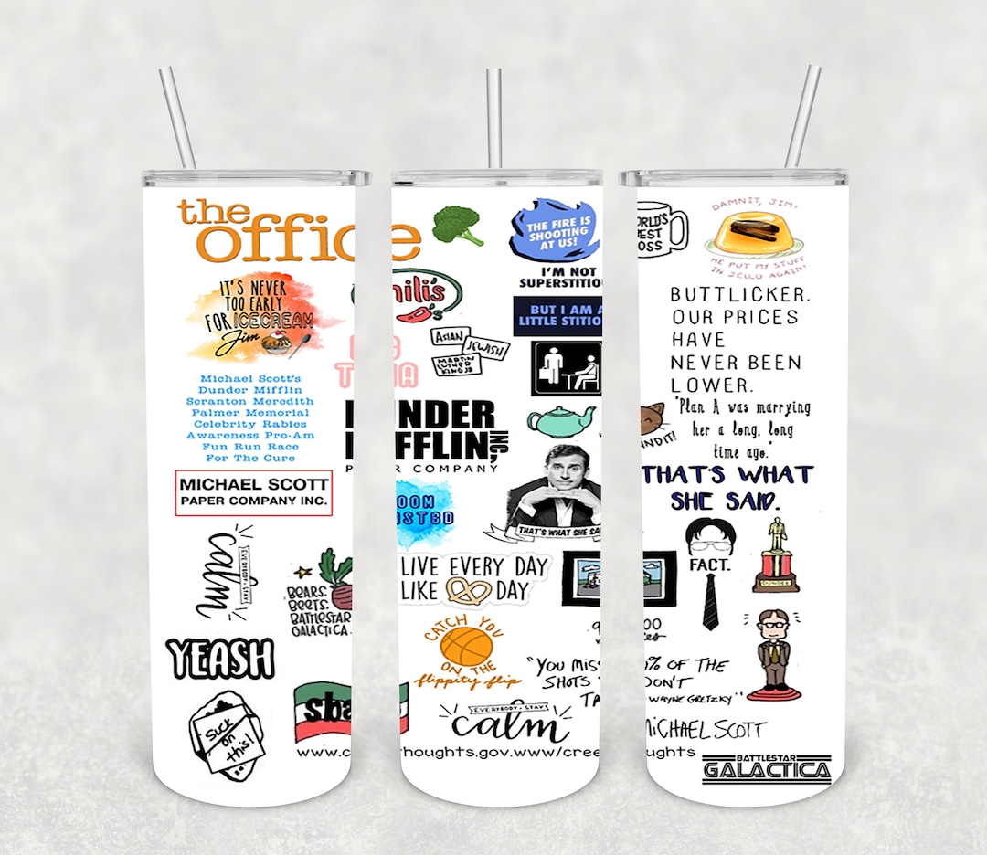Dunder Mifflin-sublimation Wrap - DIGITAL FILE - Etsy