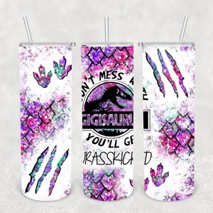 Jurasskicked GIGI Tumbler Wrap- DIGITAL File - Etsy