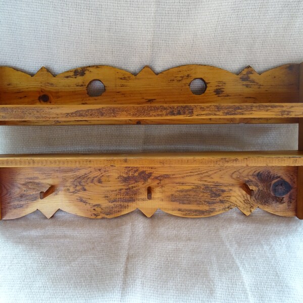 Wooden Plate Rack - Etsy