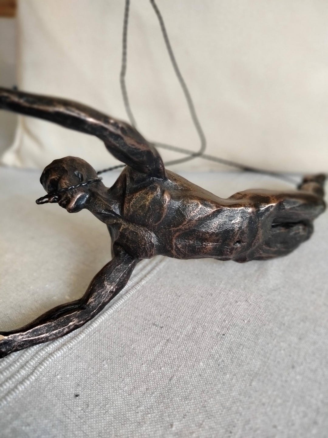 Modern Icarus Bronze-effect Sculpture - Contemporary Greek Mythology ...