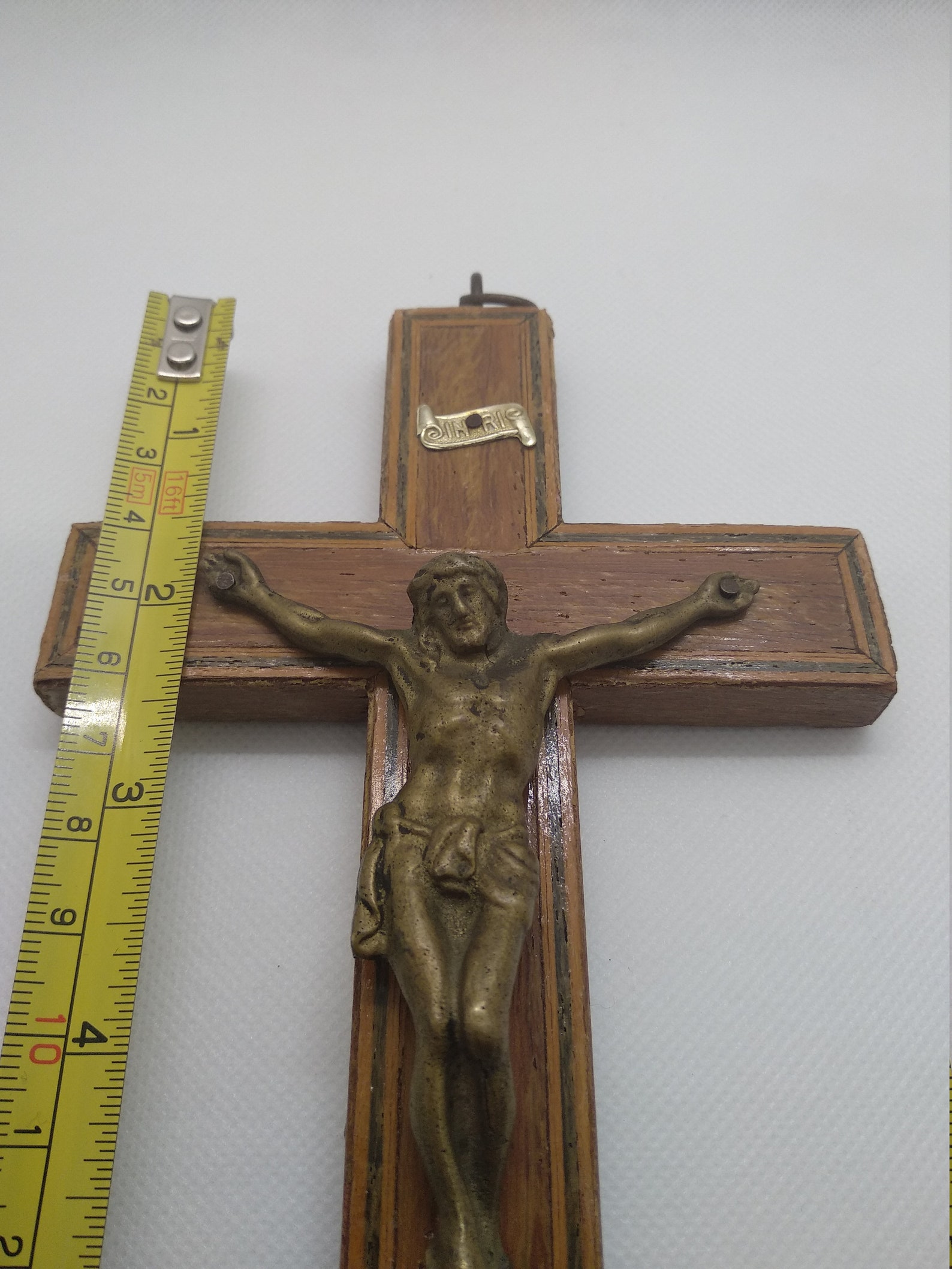 WOODEN WALL Cross 8 Catholic Crucifix Wood Small | Etsy