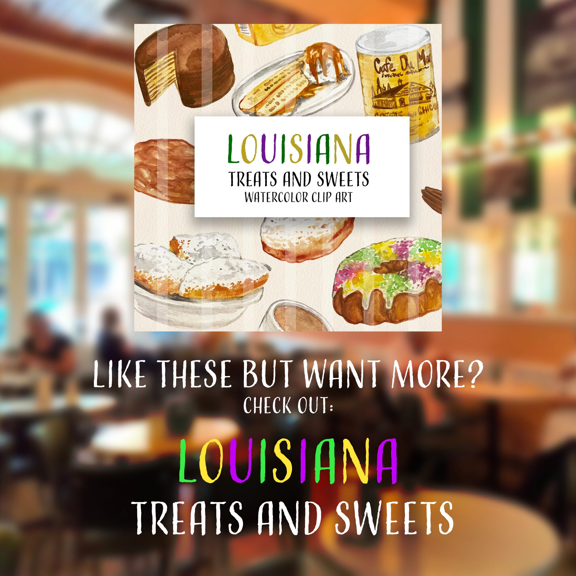 Clipart Louisiana Cafe