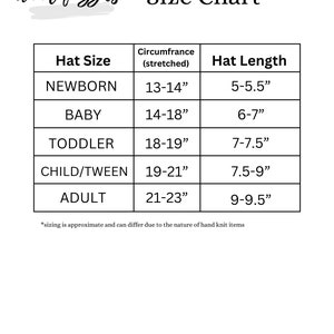 Chunky Cable Knit Hat - Family Sizes, Mommy and Me, Family Matching ...