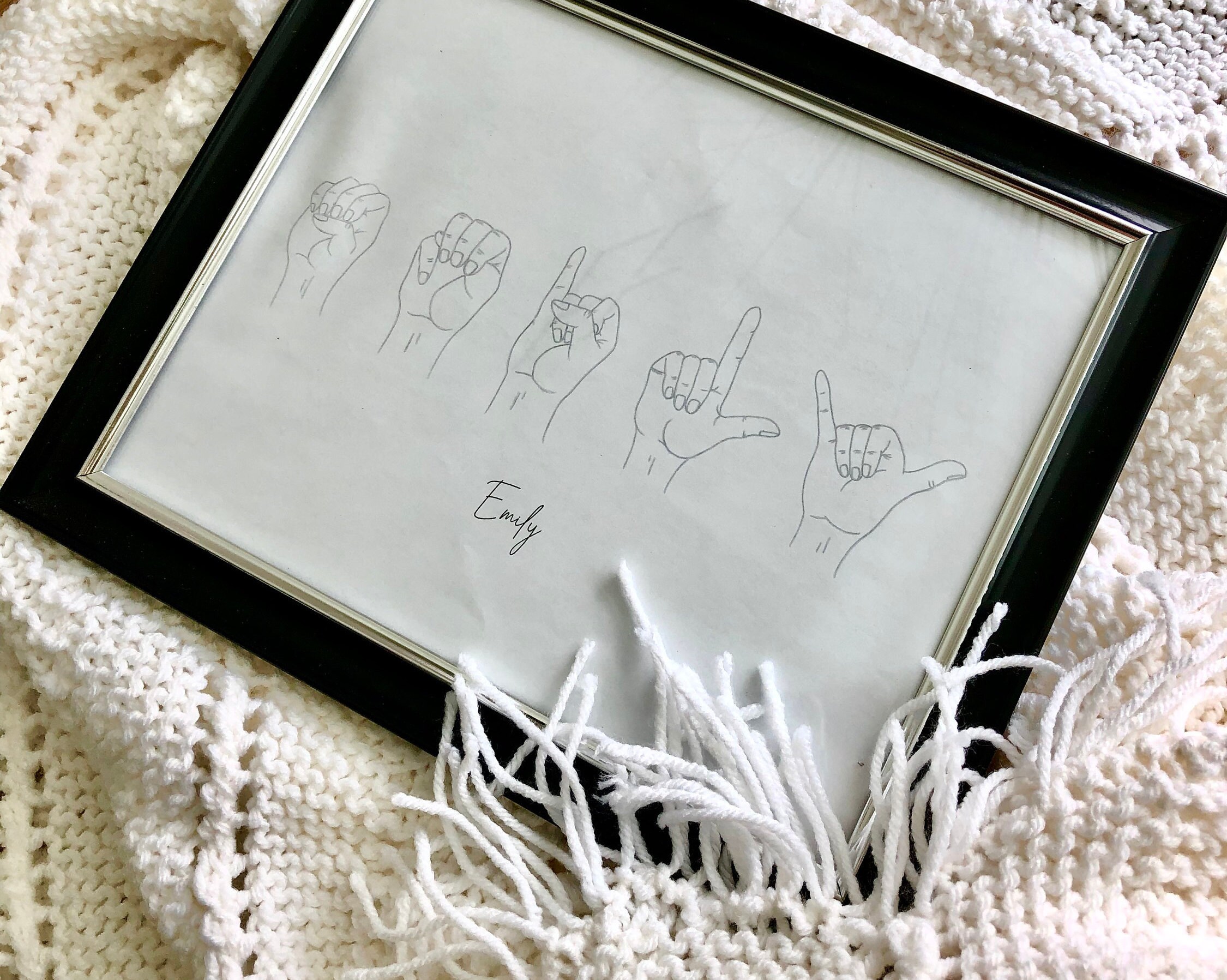 Custom Name Print Sign Language Newborn Kid Wall Art Etsy custom-name-print-sign-language-newborn-kid-wall-art-etsy