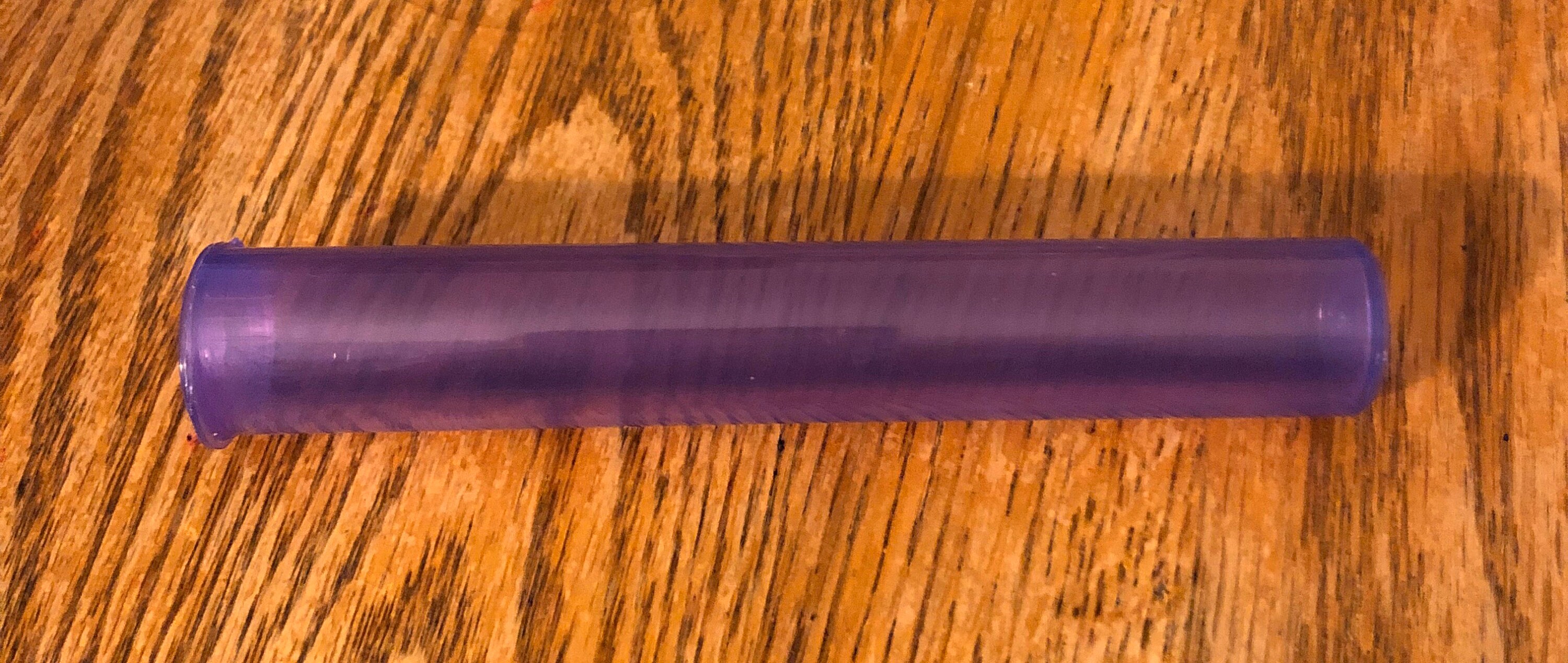 25 Pack 109mm Snap Cap Tube Translucent Violet - Etsy