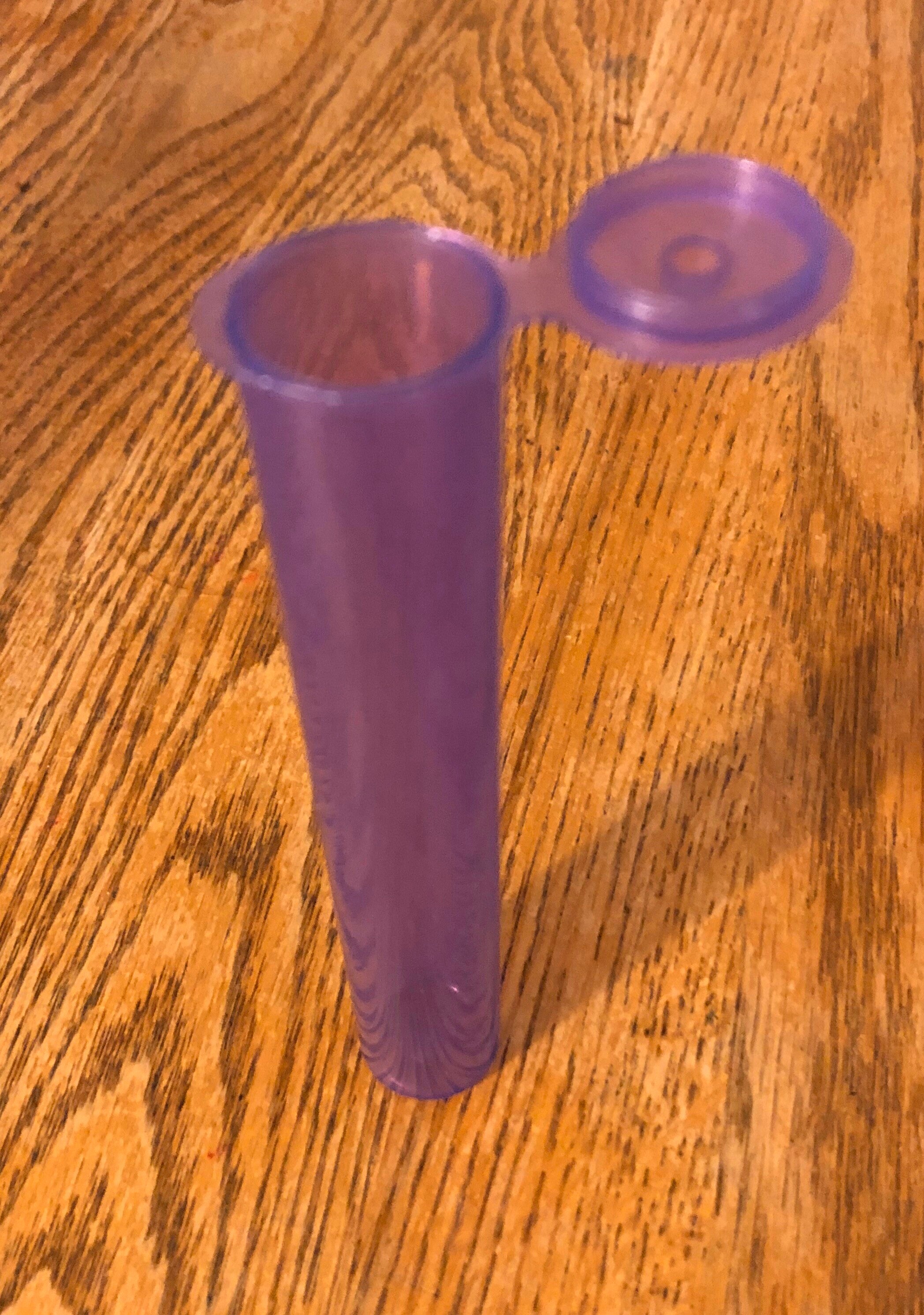 25 Pack- 109mm Snap Cap Tube - Translucent Violet - Etsy
