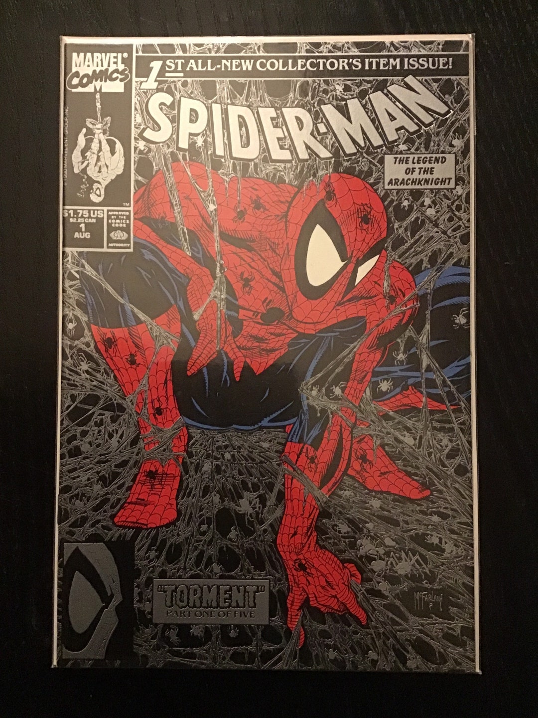 Spider-man #1: Torment Part 1 (aug 1990, Marvel) - Etsy