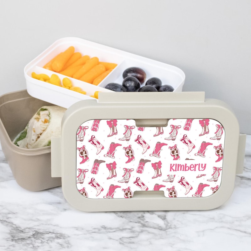 Preppy Lunch Box - Etsy