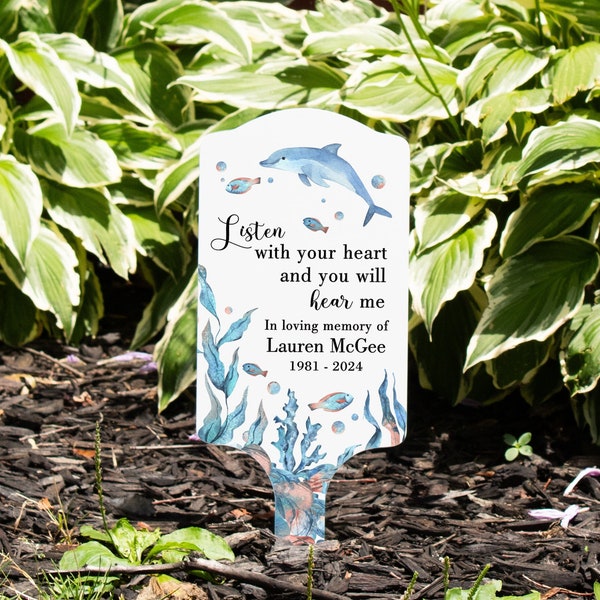 Heart Dolphin Sign - Etsy