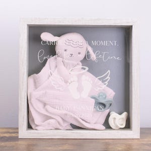 Baby Loss Shadow Box for Grieving Parents | Miscarriage Still Born ...