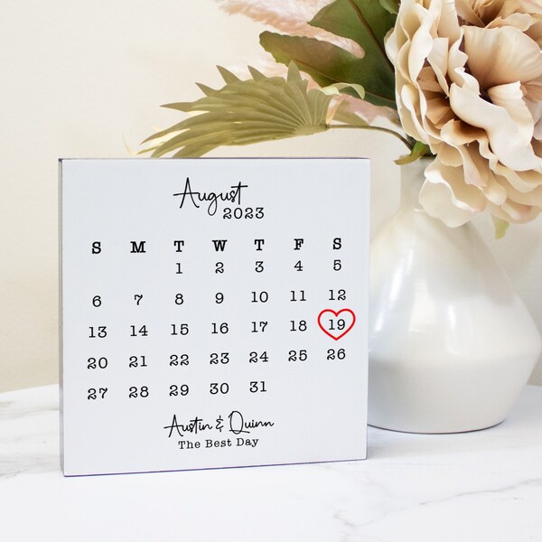 Wedding Date Sign - Etsy