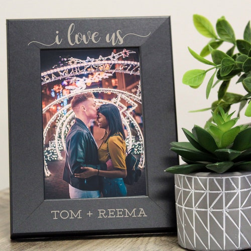 Personalized I Love Us Picture Frame Custom Picture Frame - Etsy